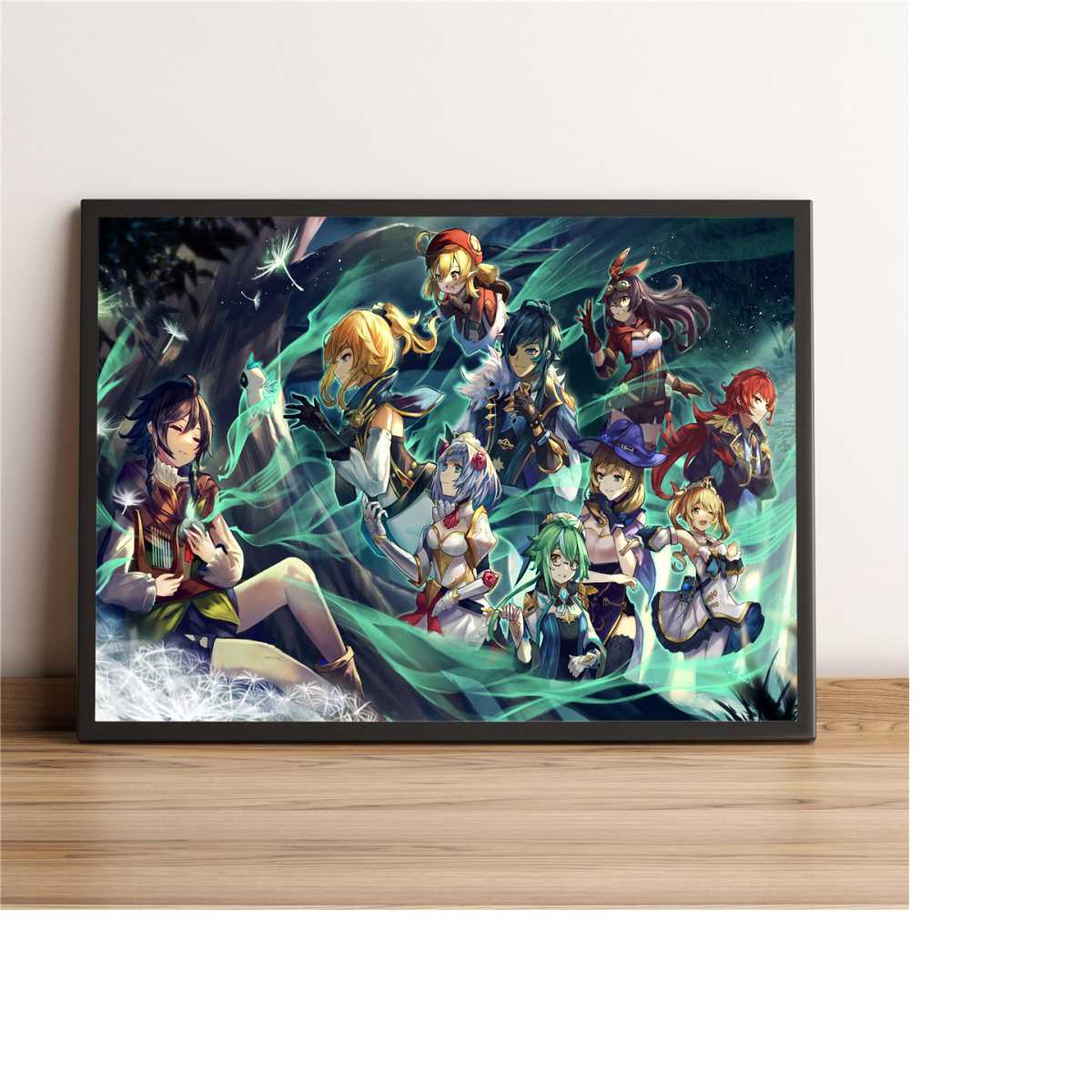 Genshin Posters | Anime Game Prints & Art | Inspire Uplift