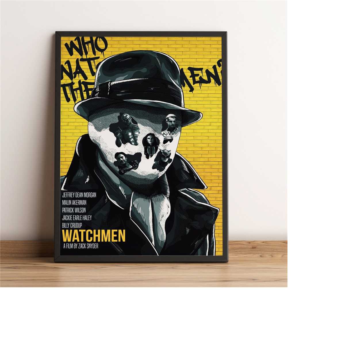 Watchmen Poster, Malin Akerman Wall Art, Billy Crudup - Inspire Uplift