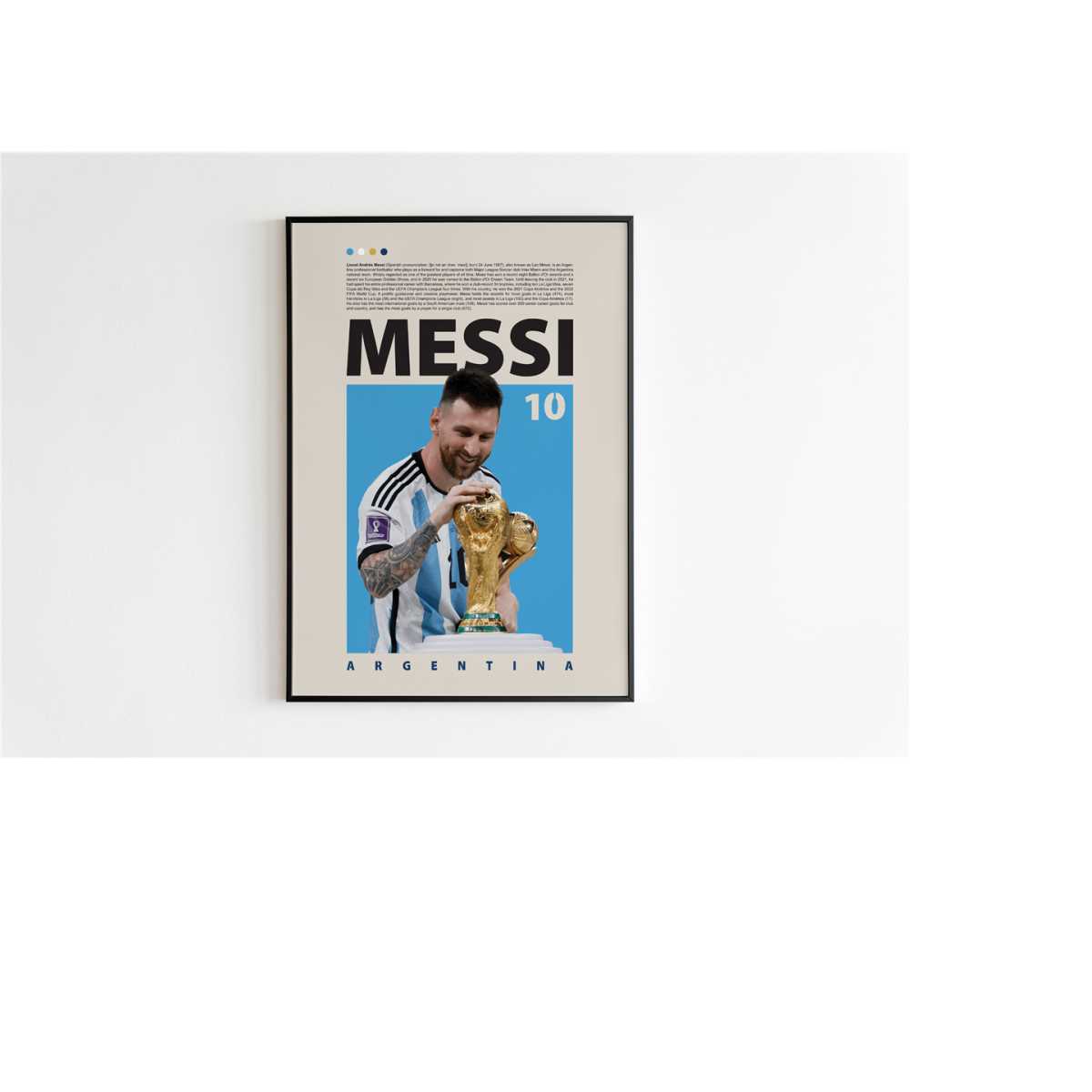Lionel Messi Poster, Argentina Poster Minimalist, Messi Prin | Inspire ...