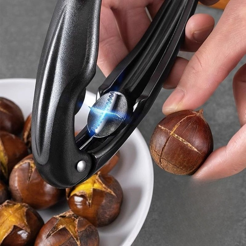Chestnut Peeler Cross Cut Mouth Opener. | Inspire Uplift