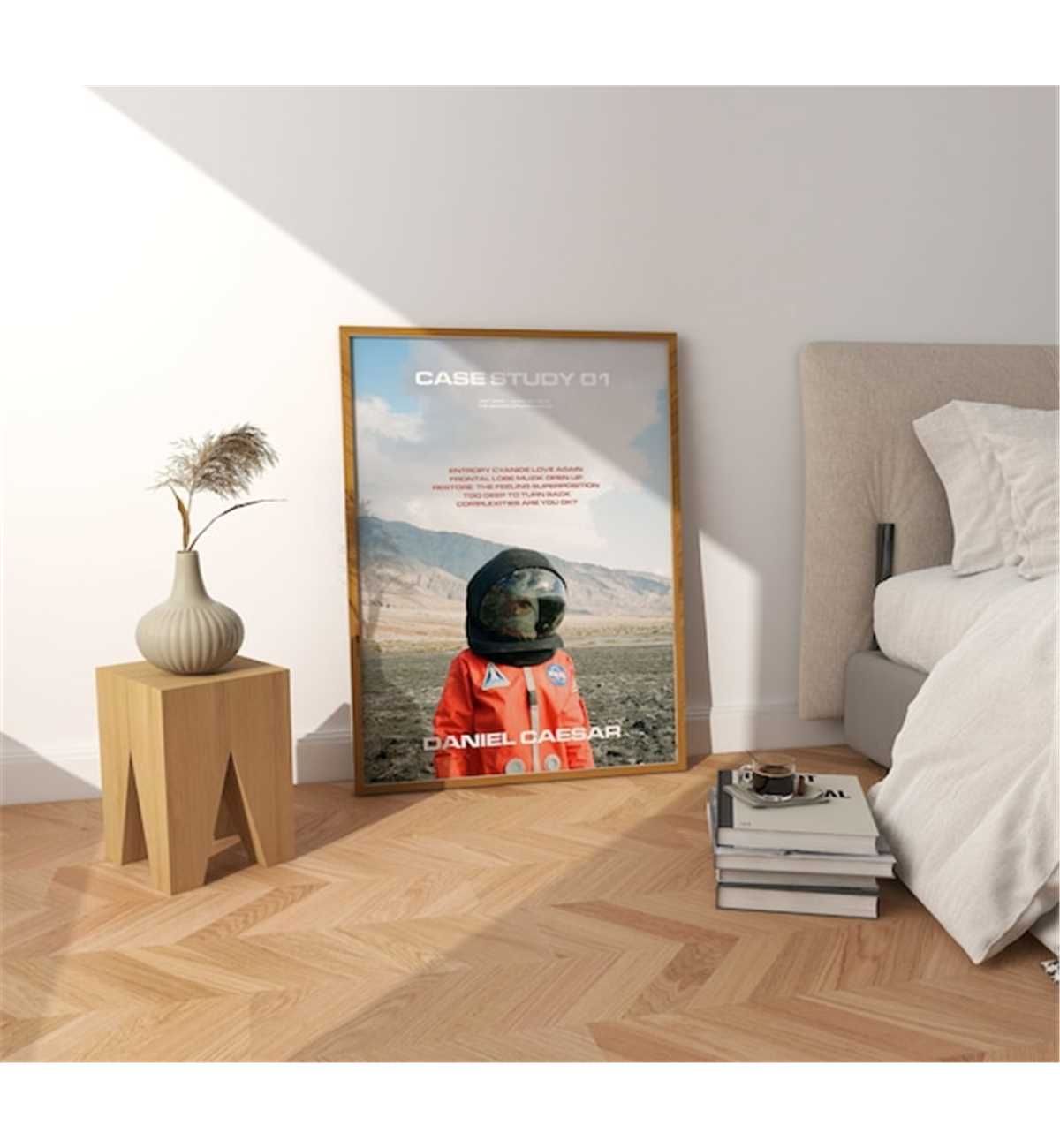 Daniel Caesar Poster - Case Study 01 Poster - Inspire Uplift