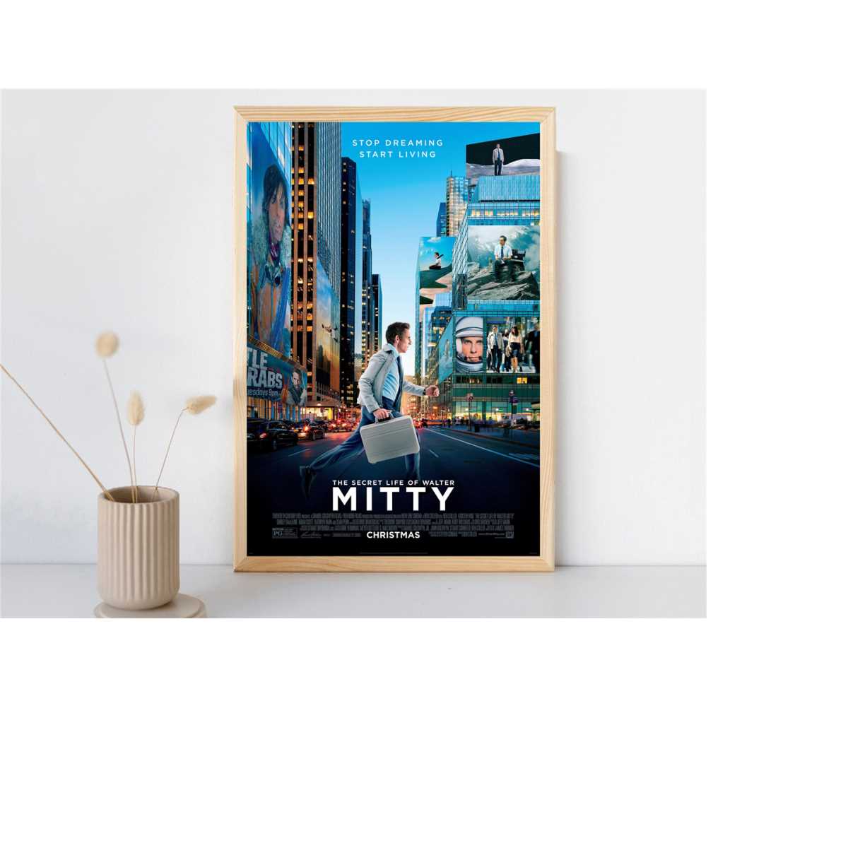 The Secret Life of Walter Mitty Movie Poster - Inspire Uplift