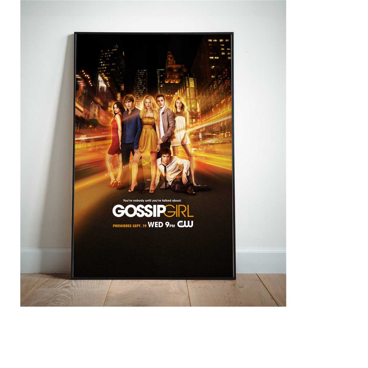 Gossip Girl Posters, Tv Show Posters, Canvas Wall | Inspire Uplift