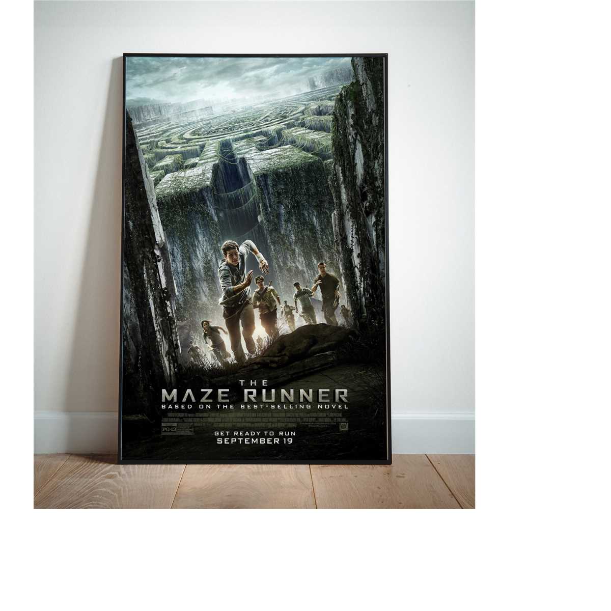 The Maze Runner Posters, Movie Posters, Canvas Wall | Inspire Uplift