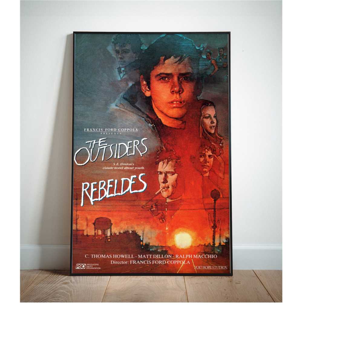 The Outsiders Posters, Movie Posters, Canvas Wall Art, | Inspire Uplift