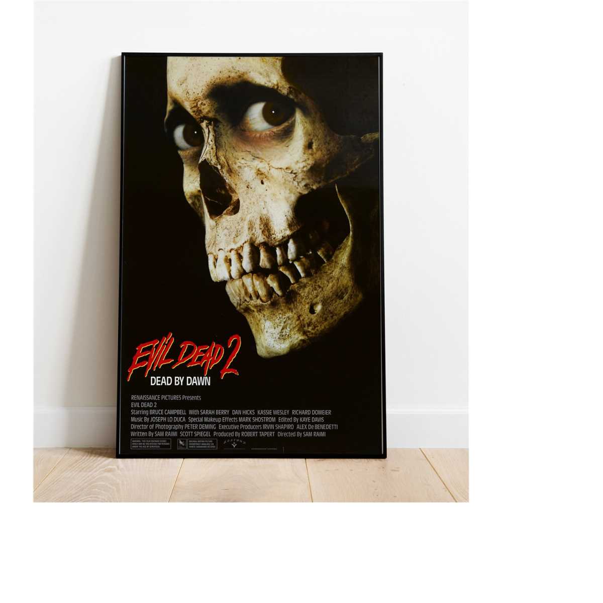 Evil Dead 2 Movie Poster, 1980's Movie Posters, | Inspire Uplift