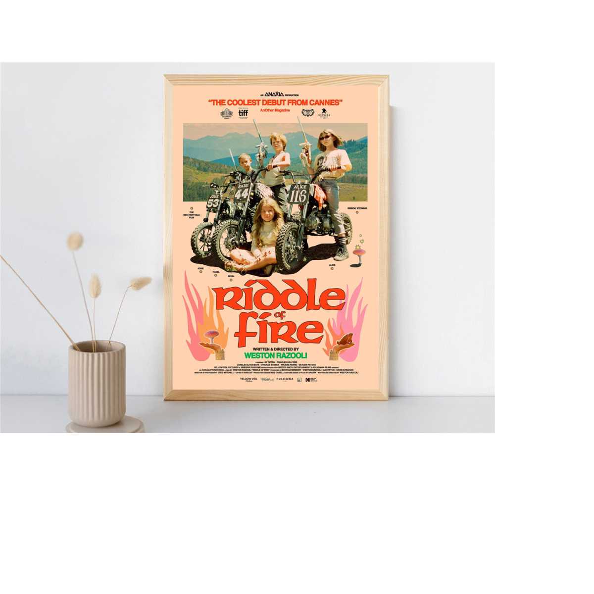 Riddle of Fire Movie Poster 2023 Film/Room Decor - Inspire Uplift