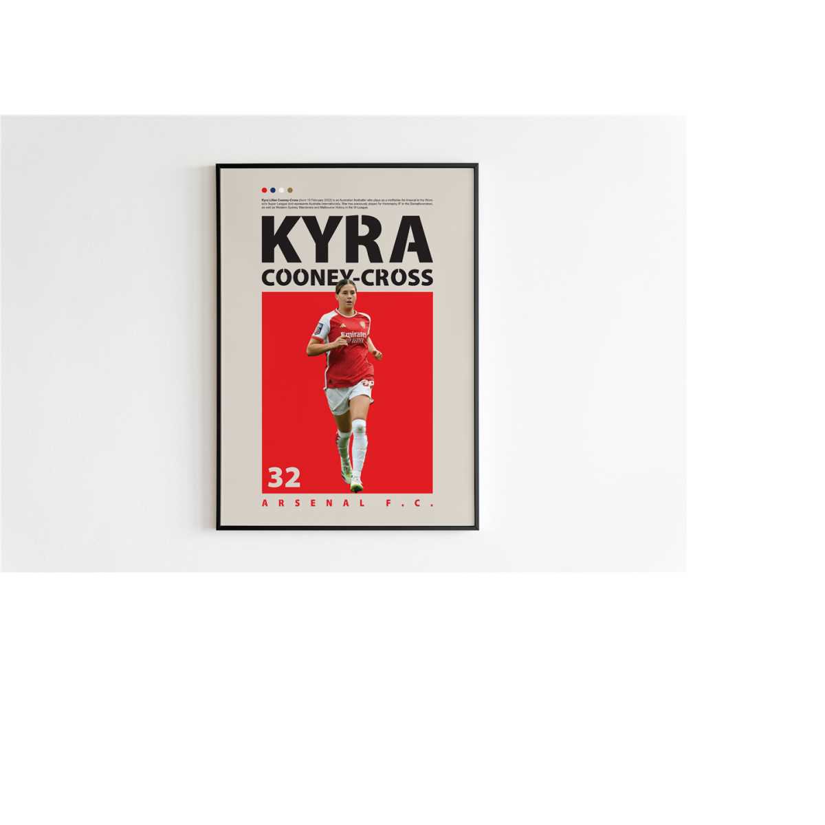 Kyra Cooney-Cross Poster, Arsenal Poster, Kyra Cooney-Cross - Inspire ...