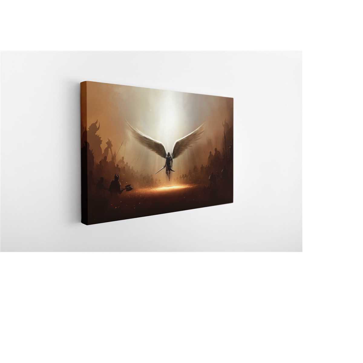 Diablo Game Poster | Gaming Room Print | - Inspire Uplift