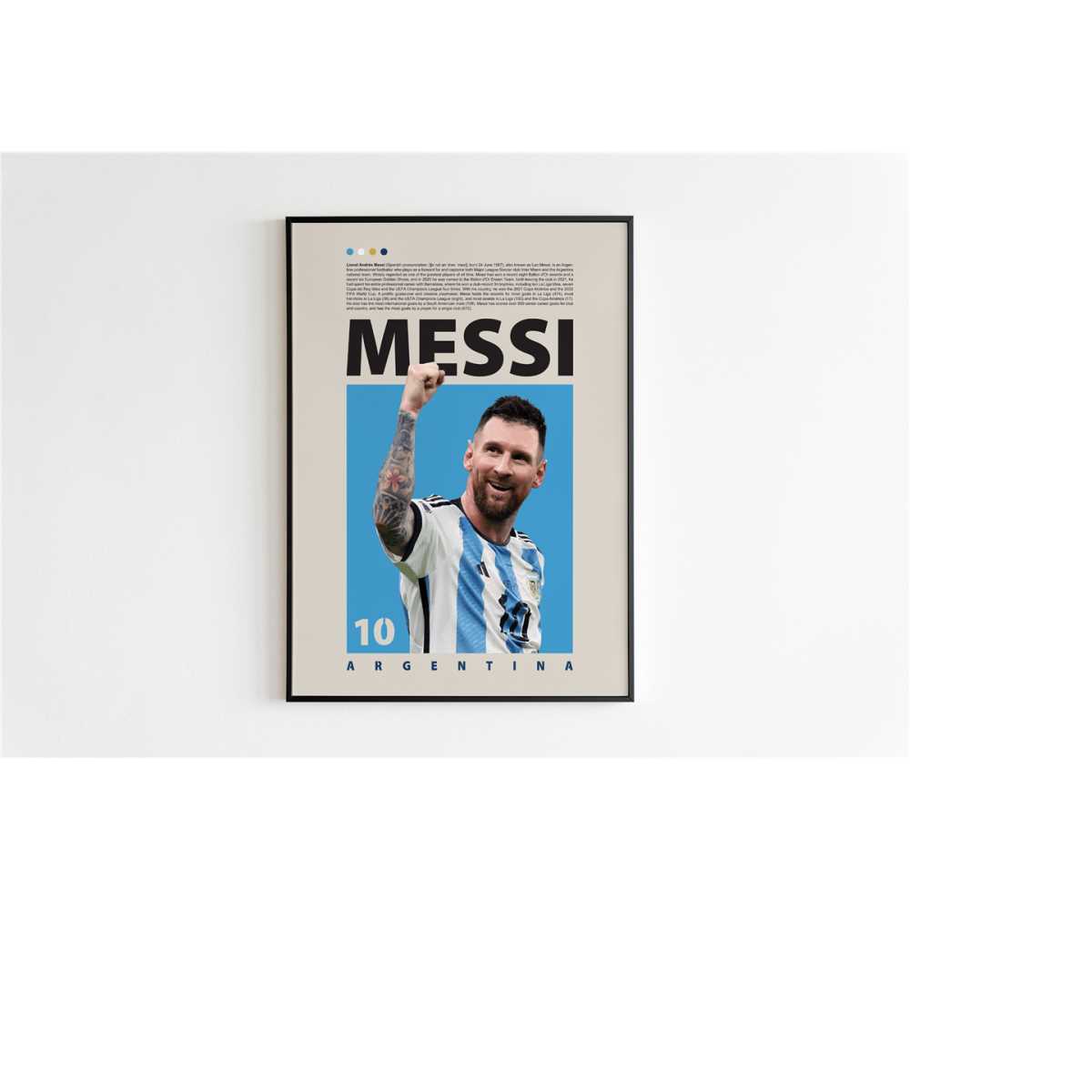 Lionel Messi Poster, Argentina Poster Minimalist, Messi Prin | Inspire ...