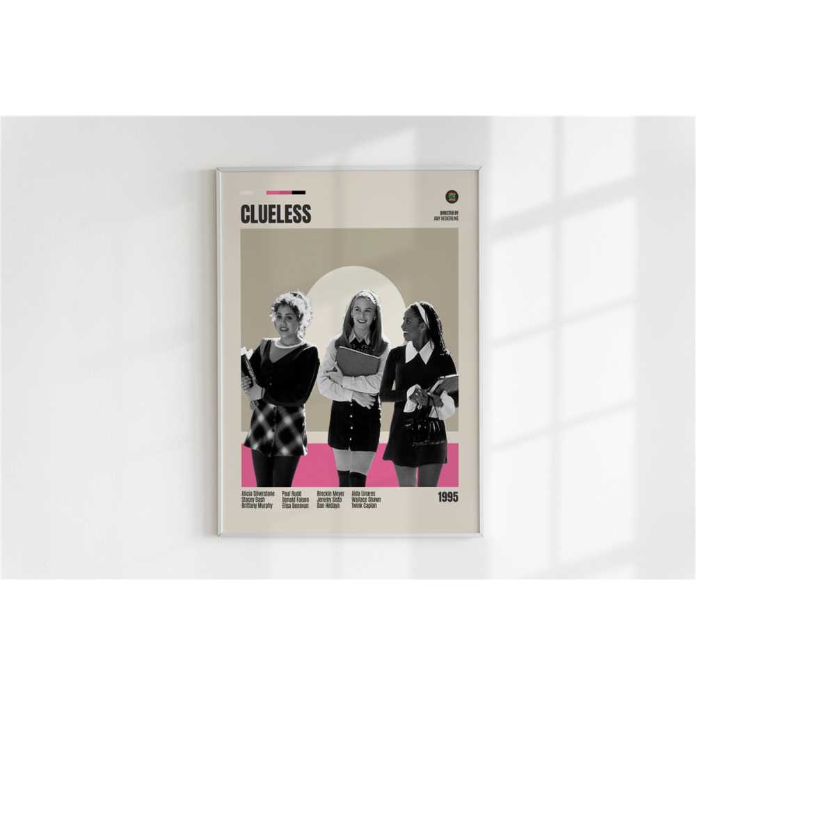 Clueless Poster, Amy Heckerling, Minimalist Movie Poster, Wa | Inspire ...
