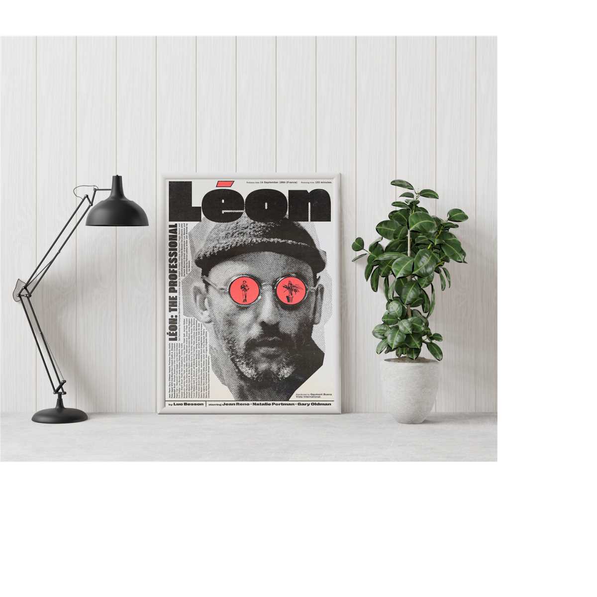 Leon Poster - The Professional - Luc Besson | Inspire Uplift