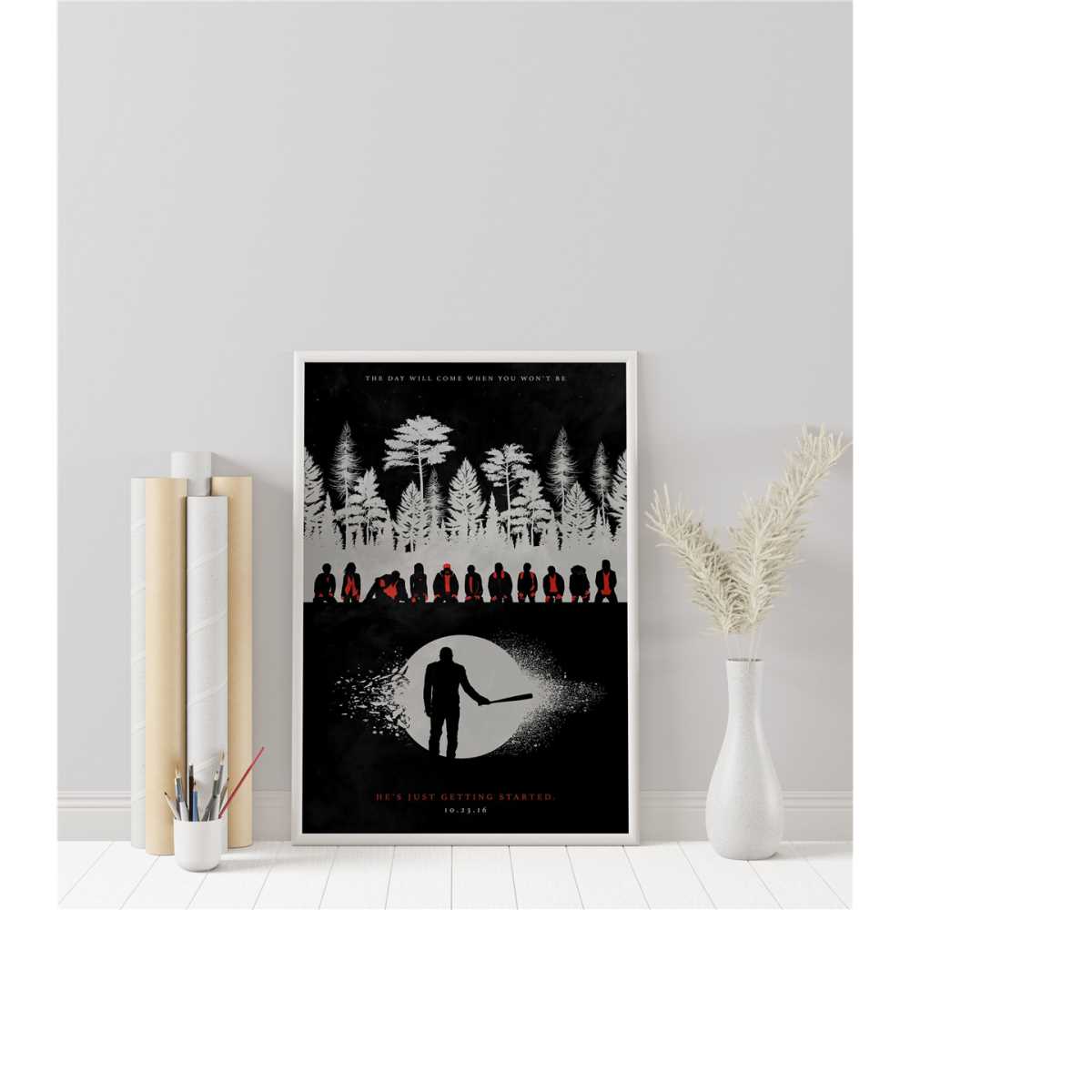 The Walking Dead Poster - TWD - Rick | Inspire Uplift