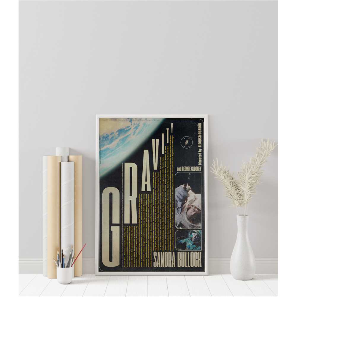 Gravity Movie Poster - Gravity Poster - Gravity - Inspire Uplift