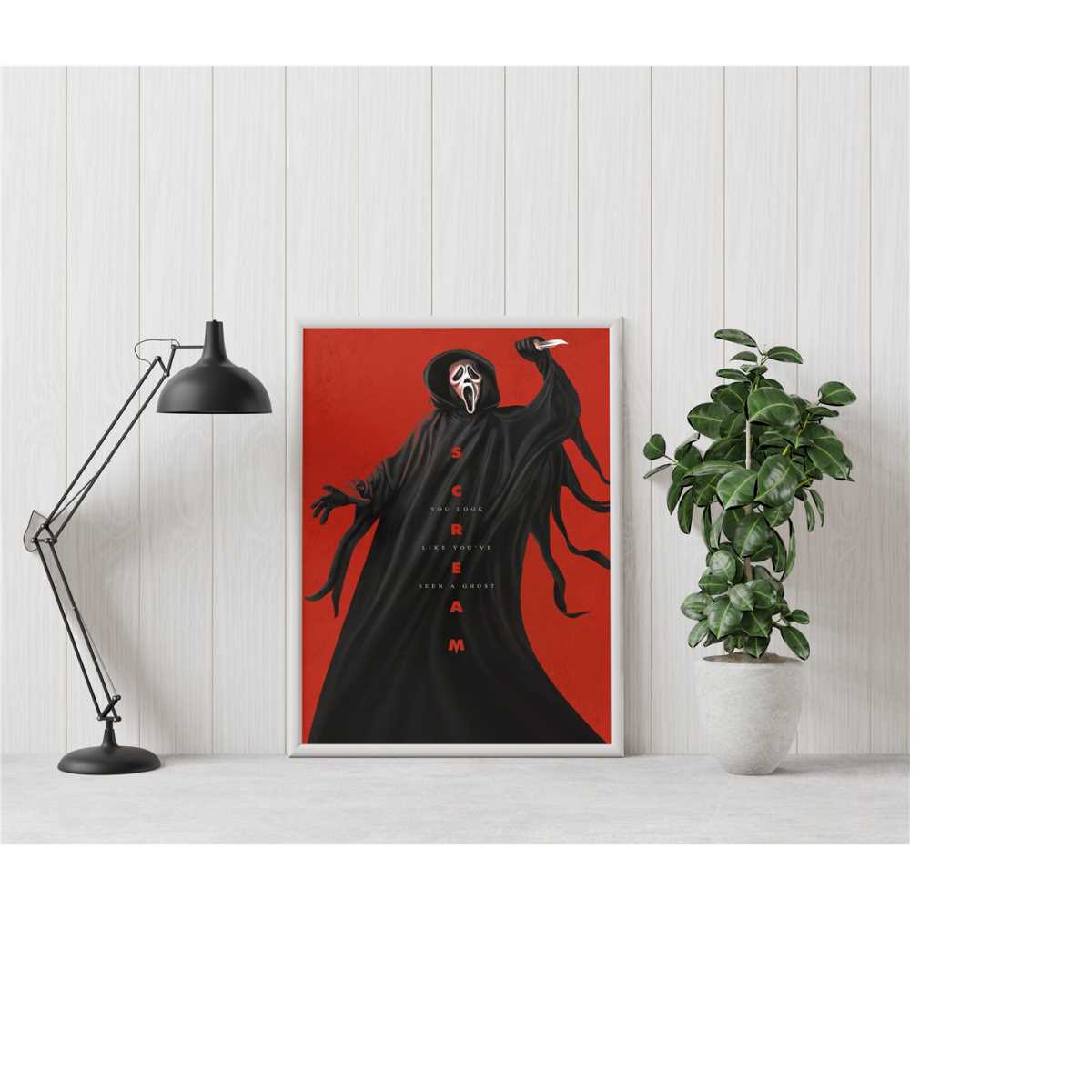 Scream Poster - Scream - Wes Craven - | Inspire Uplift