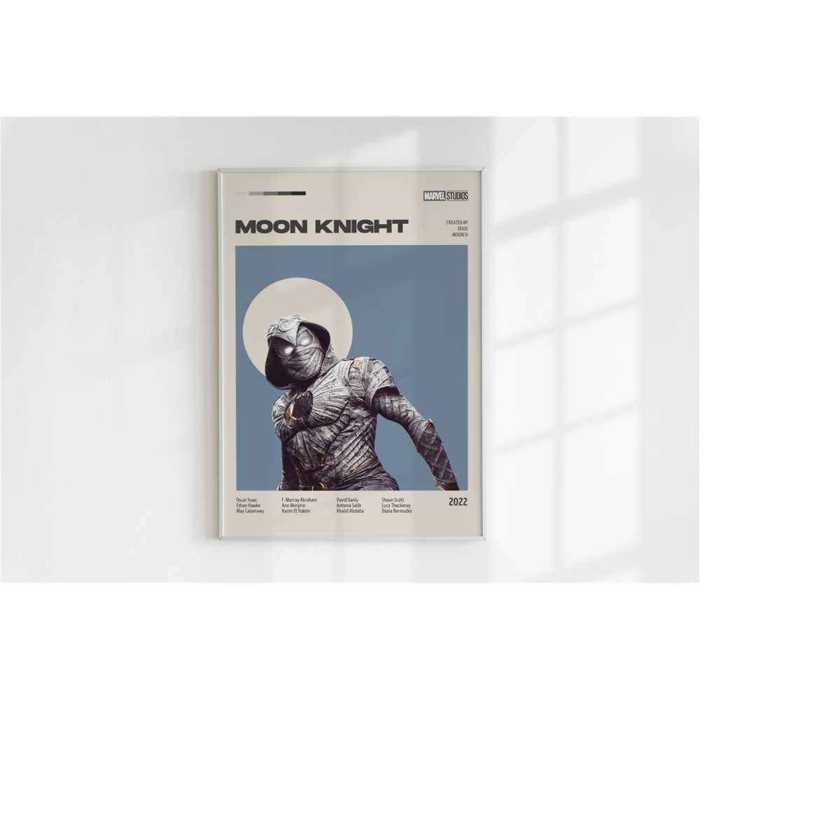 Moon Knight Poster, Doug Moench, Retro Tv Series | Inspire Uplift