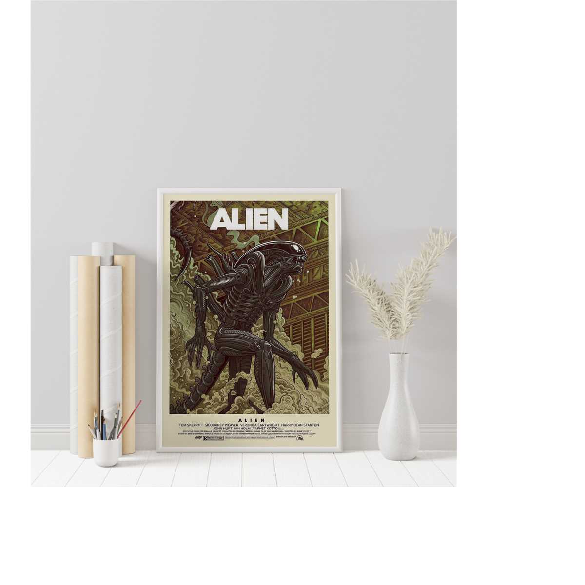Alien Poster - Alien - Ridley Scott - | Inspire Uplift