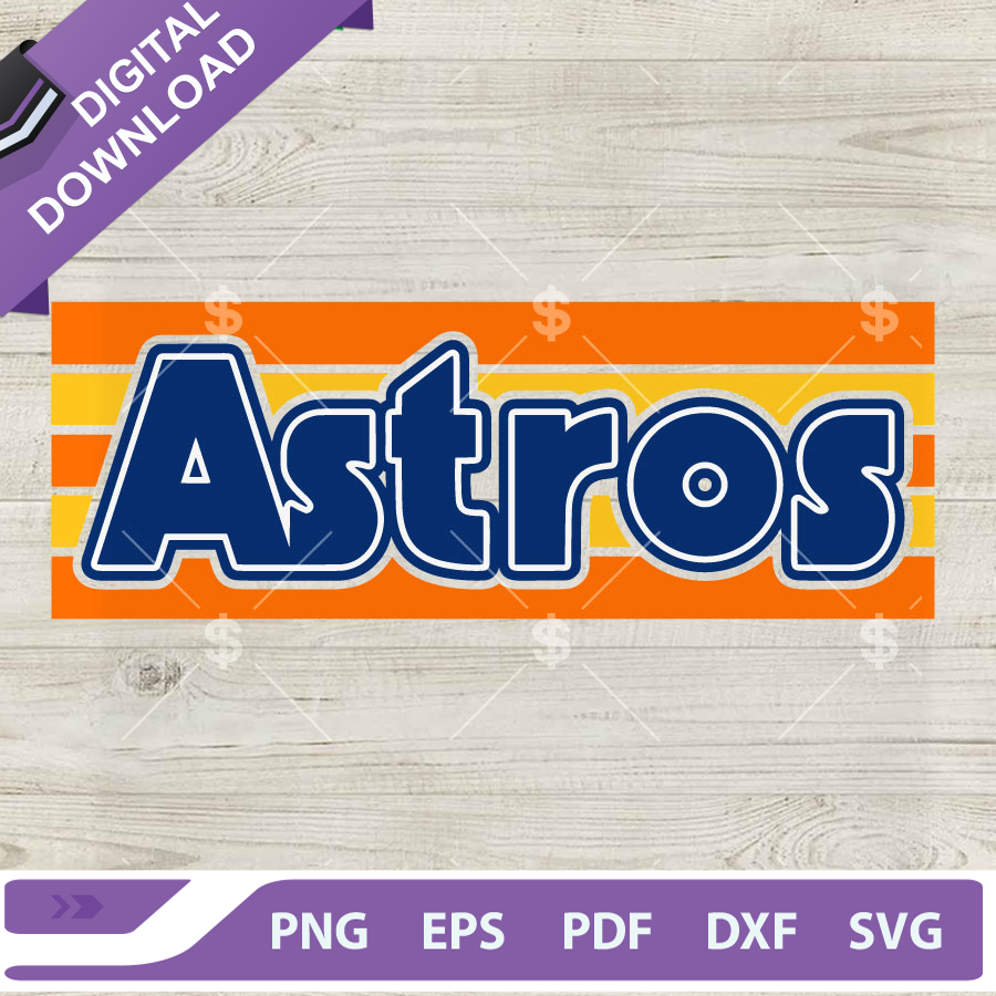 Vintage Houston Astro Baseball SVG, Astro Baseball SVG, MLB | Inspire ...