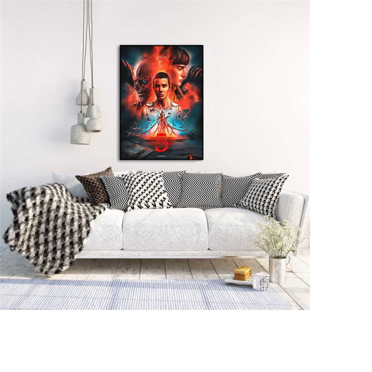 Stranger Things 5 Final Season 2024 Home Decor Poster - Inspire Uplift
