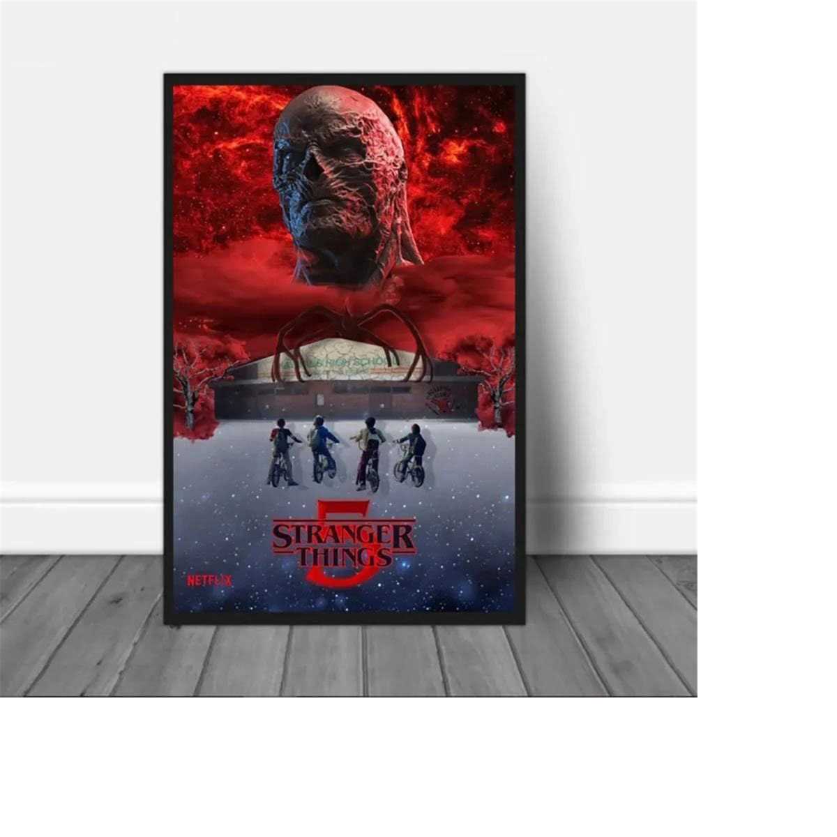 Stranger Things 5 Final Season 2024 Home Decor Poster | Inspire Uplift
