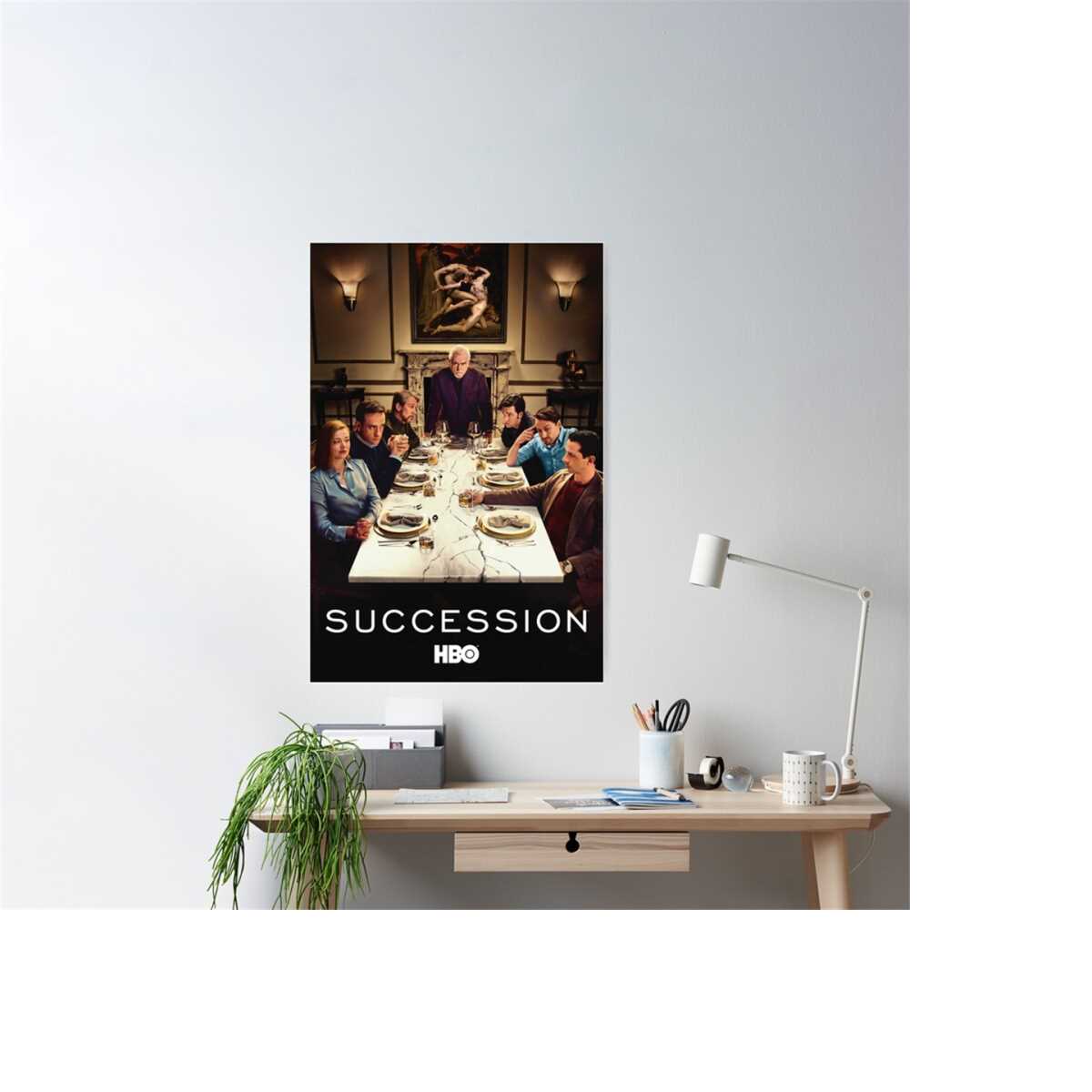 Succession TV Show Poster Decor Home | Inspire Uplift