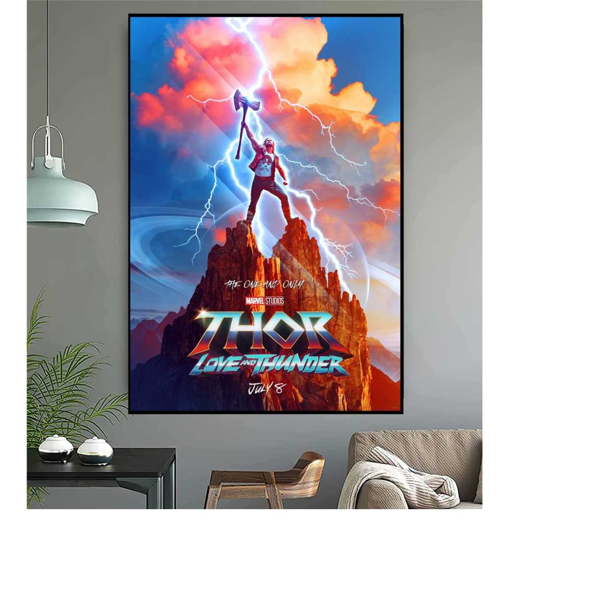 Thor 4 Love And Thunder Movies Poster | Inspire Uplift