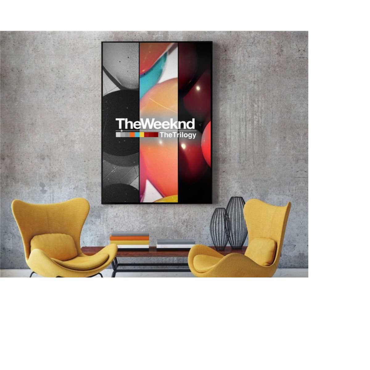 Poster Abel The Weeknd 2022 Tour Music | Inspire Uplift