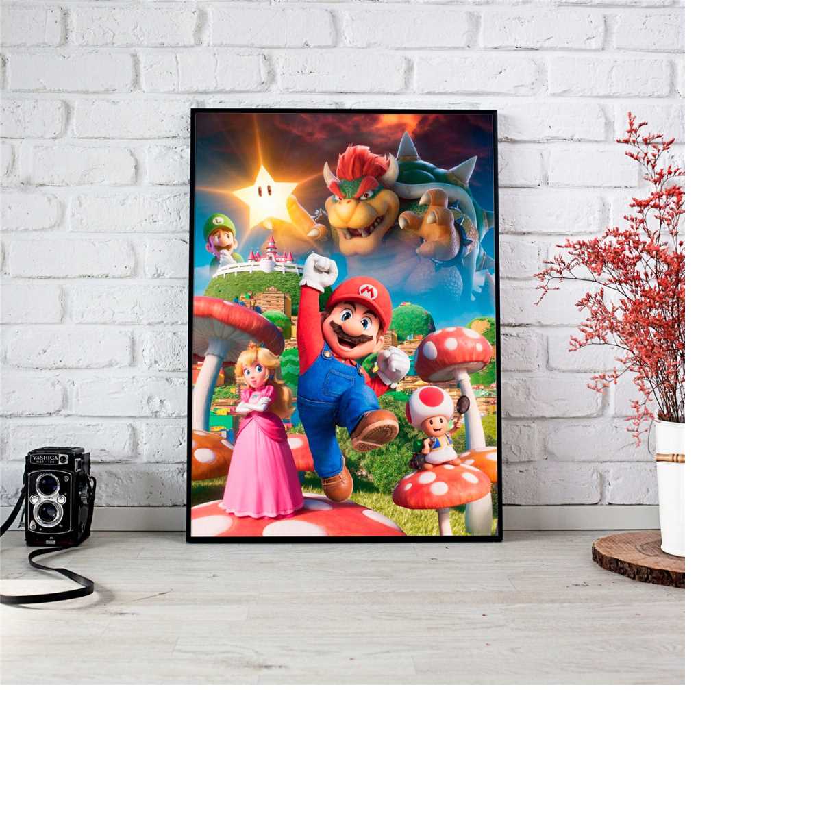 mario bros poster- super mario bros poster -the super mario - Inspire ...