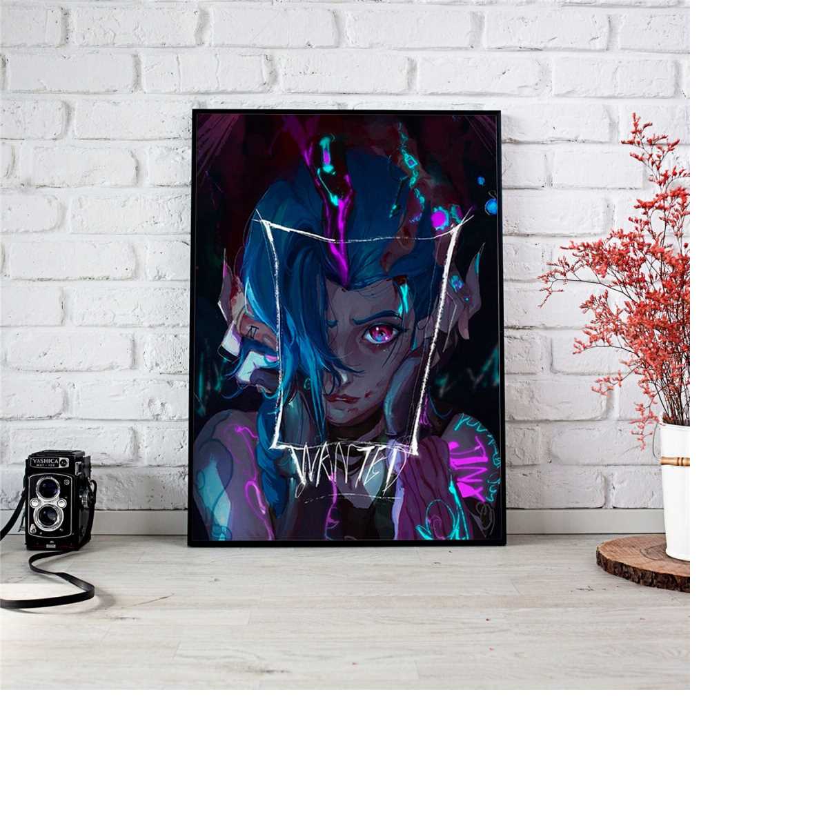 arcane poster - league of legends poster - jinx poster - arc - Inspire ...