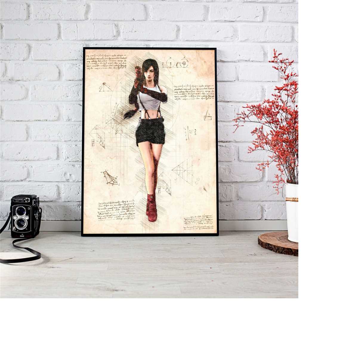 final fantasy poster - tifa poster - final fantasy vii poste - Inspire ...