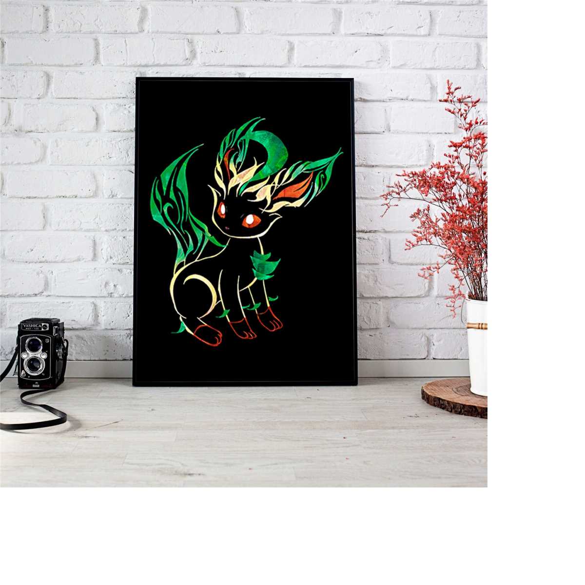 eeveelution poster-Leafeon poster-sylveon poster-eevee poste - Inspire ...