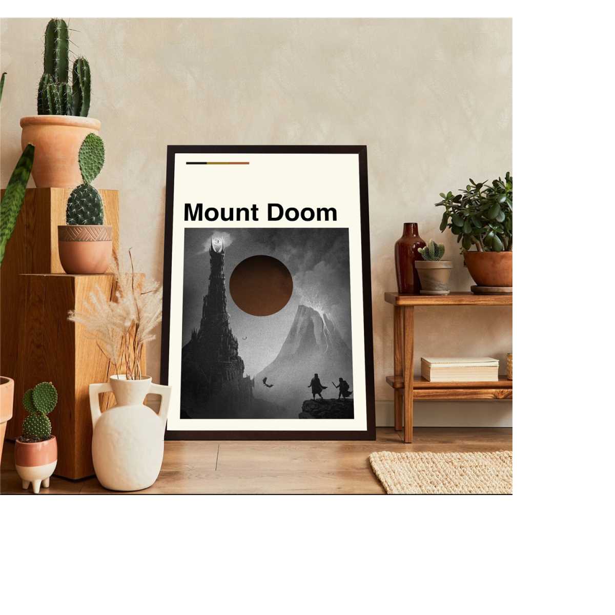 Mount Doom Poster, Mount Doom Movie, Mount Doom Film, Minim | Inspire ...