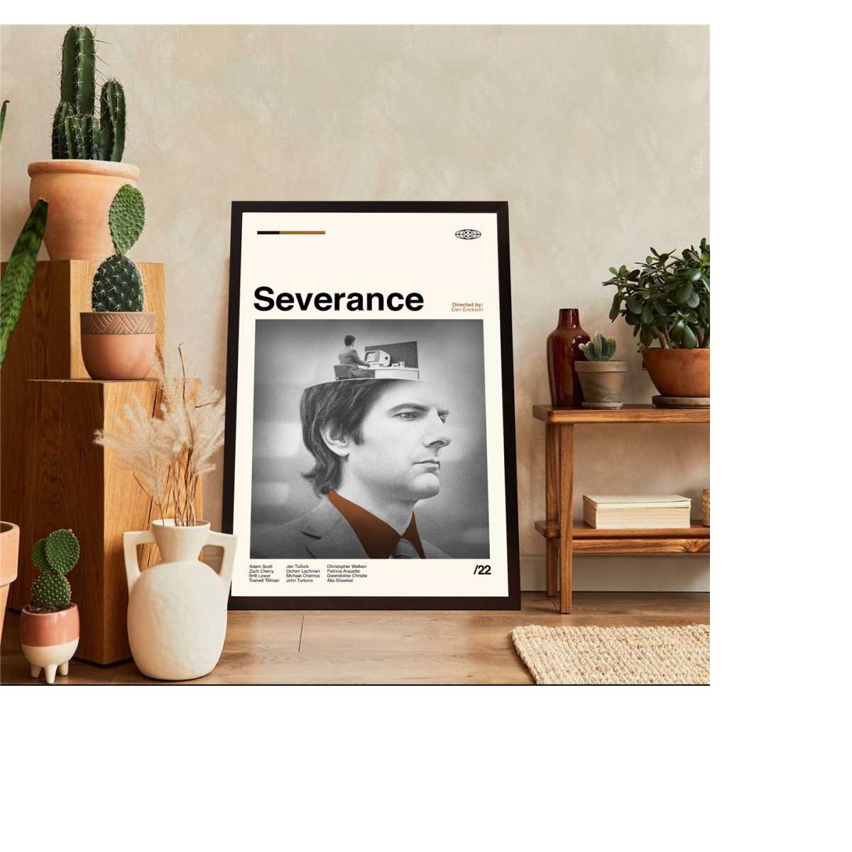 Severance Movie Poster, Severance Art, Severance Film, Retro | Inspire Uplift