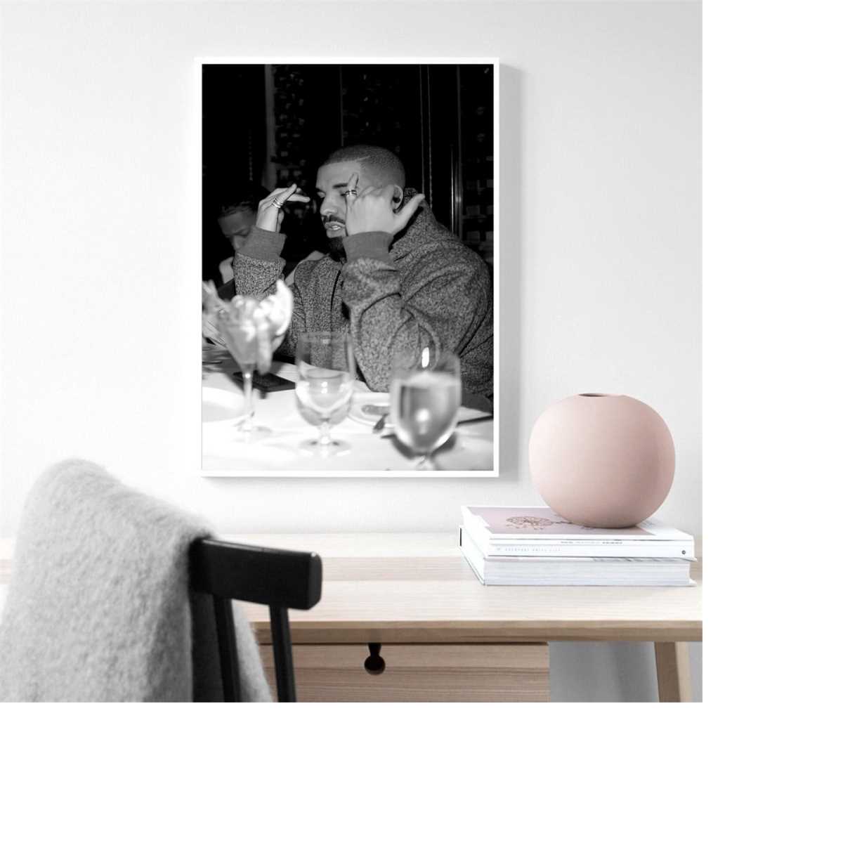 Drake Music Poster, Drake Aesthetic ideas poster, Room Decor | Inspire ...