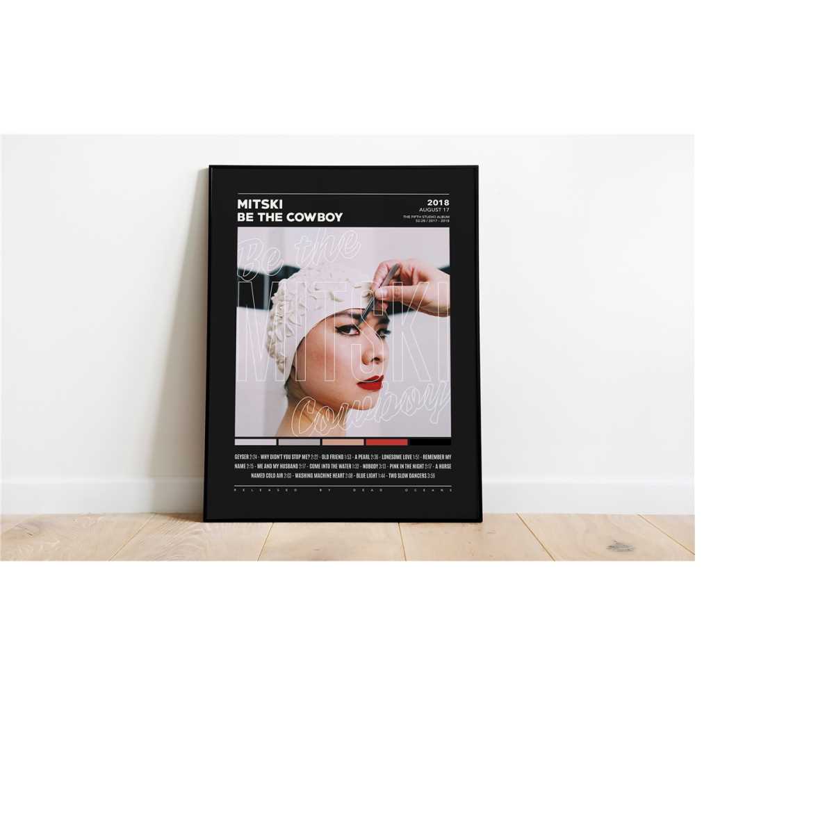 Mitski Posters / Be The Cowboy / Mitski / Album Cover Poster | Inspire ...