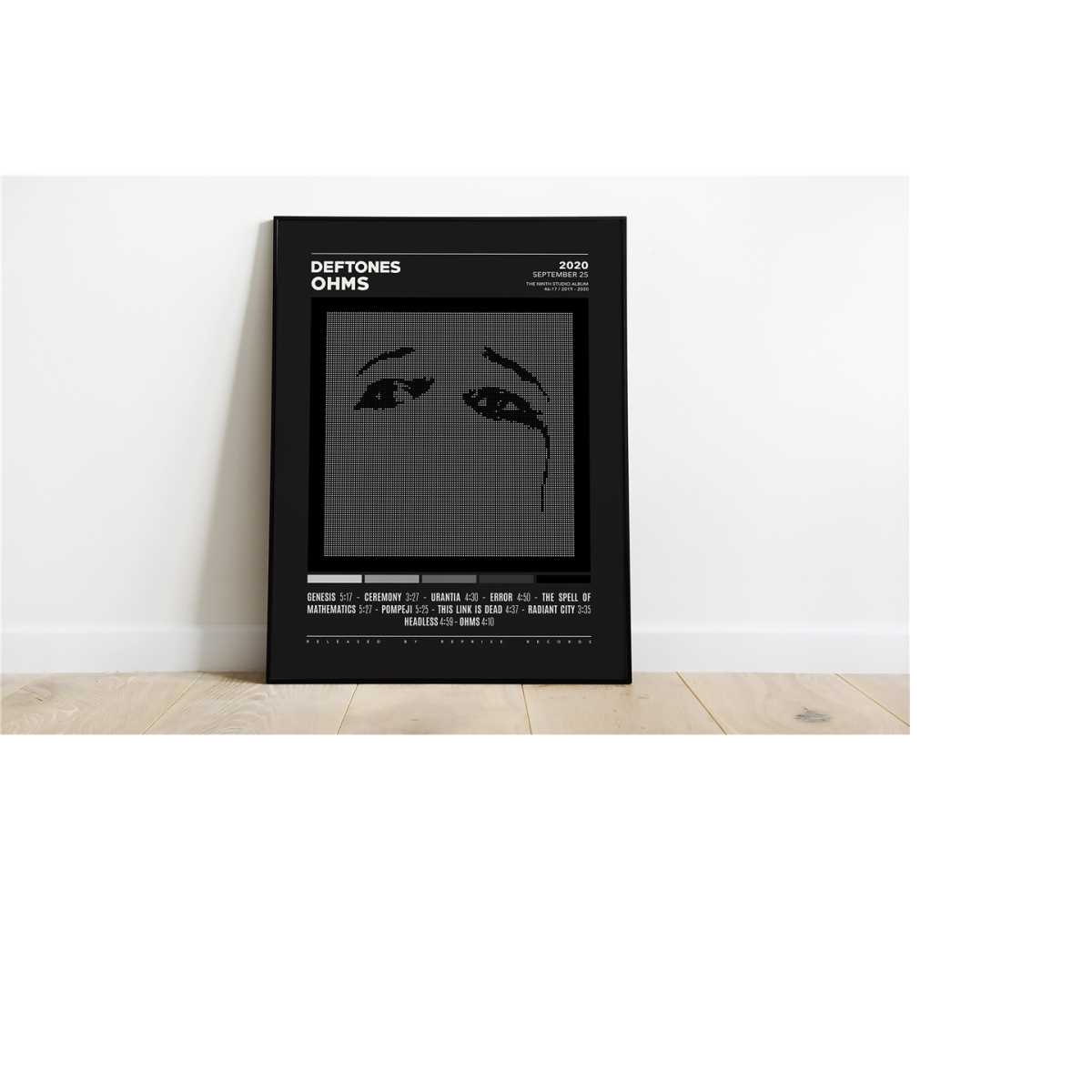 Deftones Posters / Ohms Poster, Album Cover Poster, Print Wa | Inspire ...