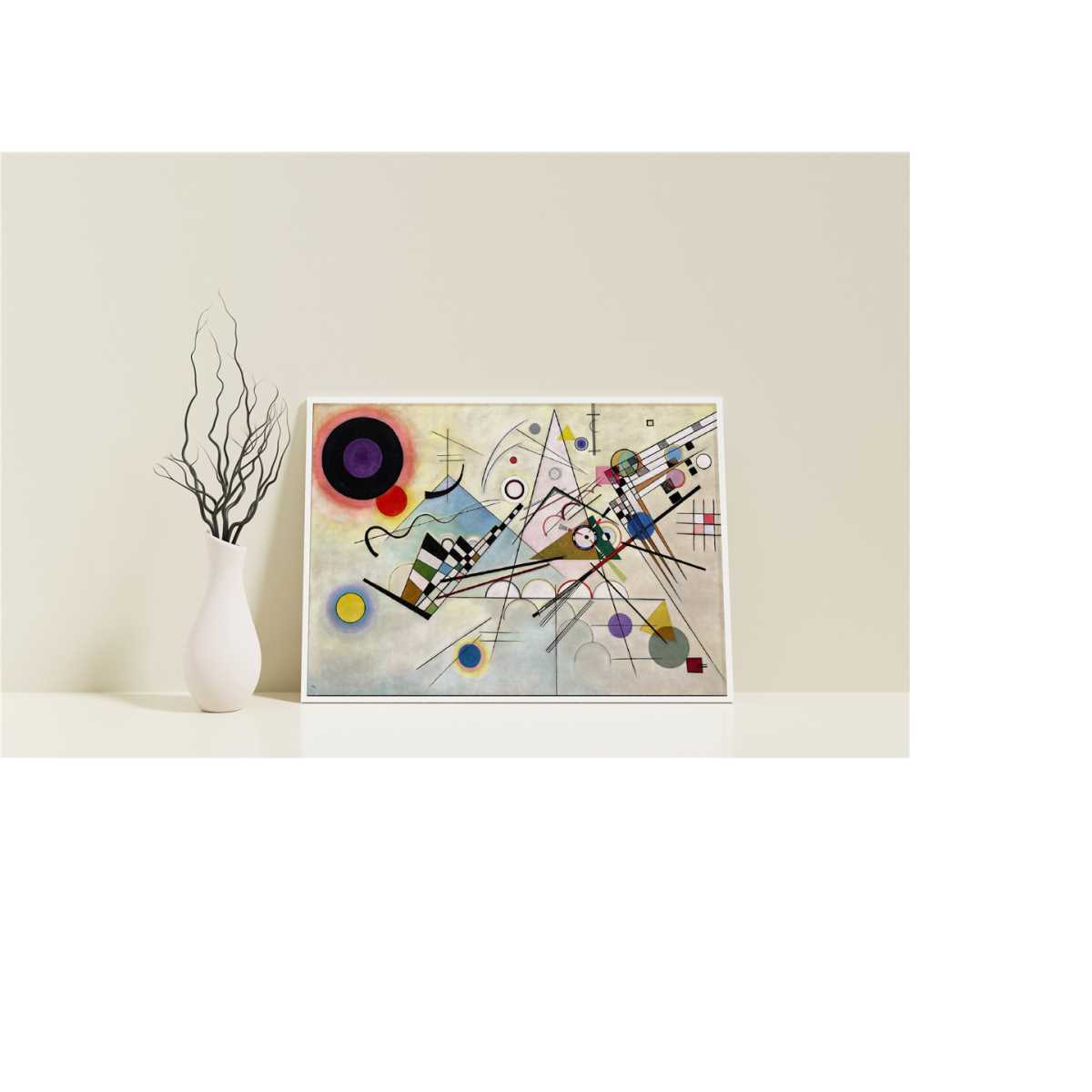 Wassily Kandinsky : Transverse Line (1923) Canvas, Wassily K | Inspire ...