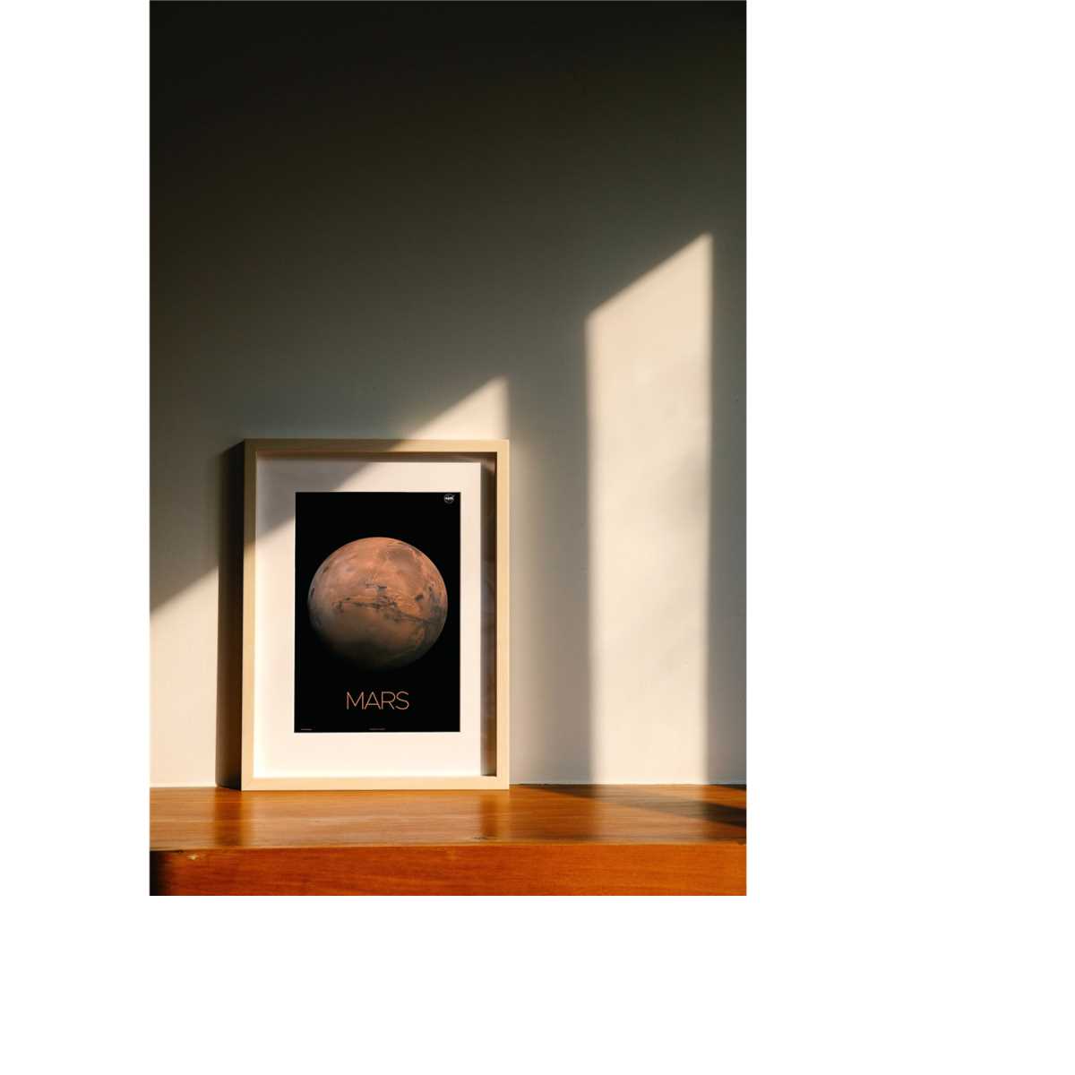 Mars, NASA space poster, HQ digital file ready to instantly | Inspire ...