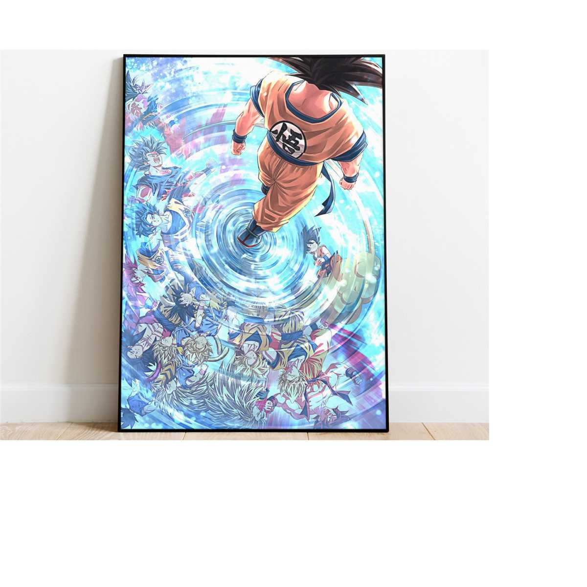 Goku's Form Super Saiyan Dragon Ball Z Japanese Anime Magan - Inspire ...
