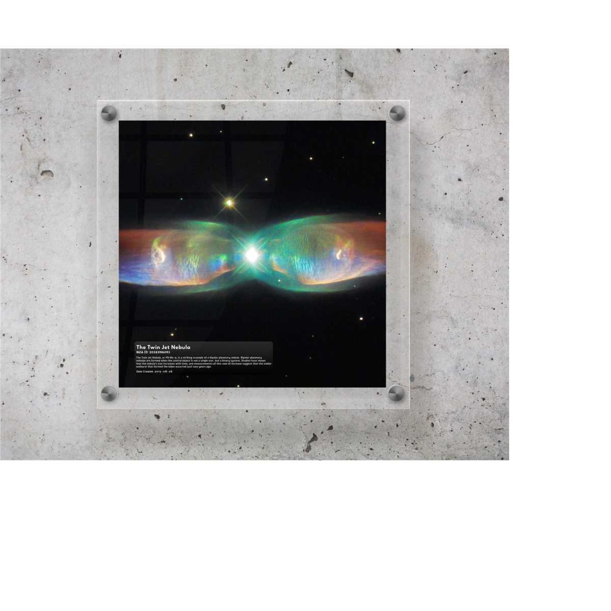 The Twin Jet Nebula | NASA Official Poster | Space Print | G - Inspire ...