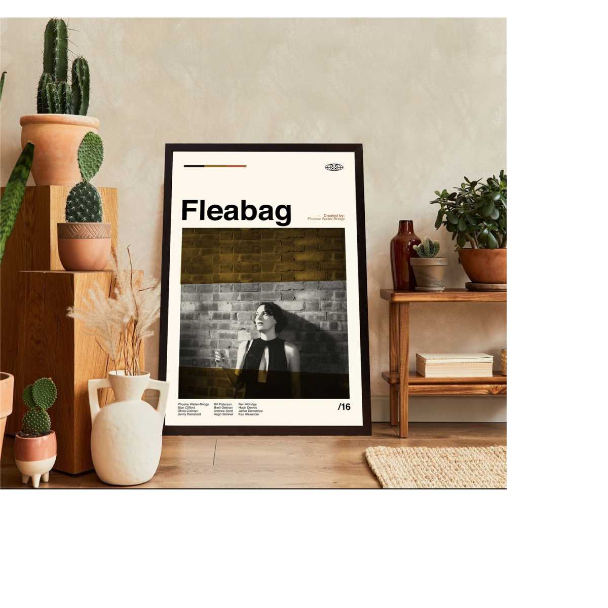 Fleabag Poster, Fleabag Dramatic Movie, Phoebe Waller-Bridge - Inspire ...