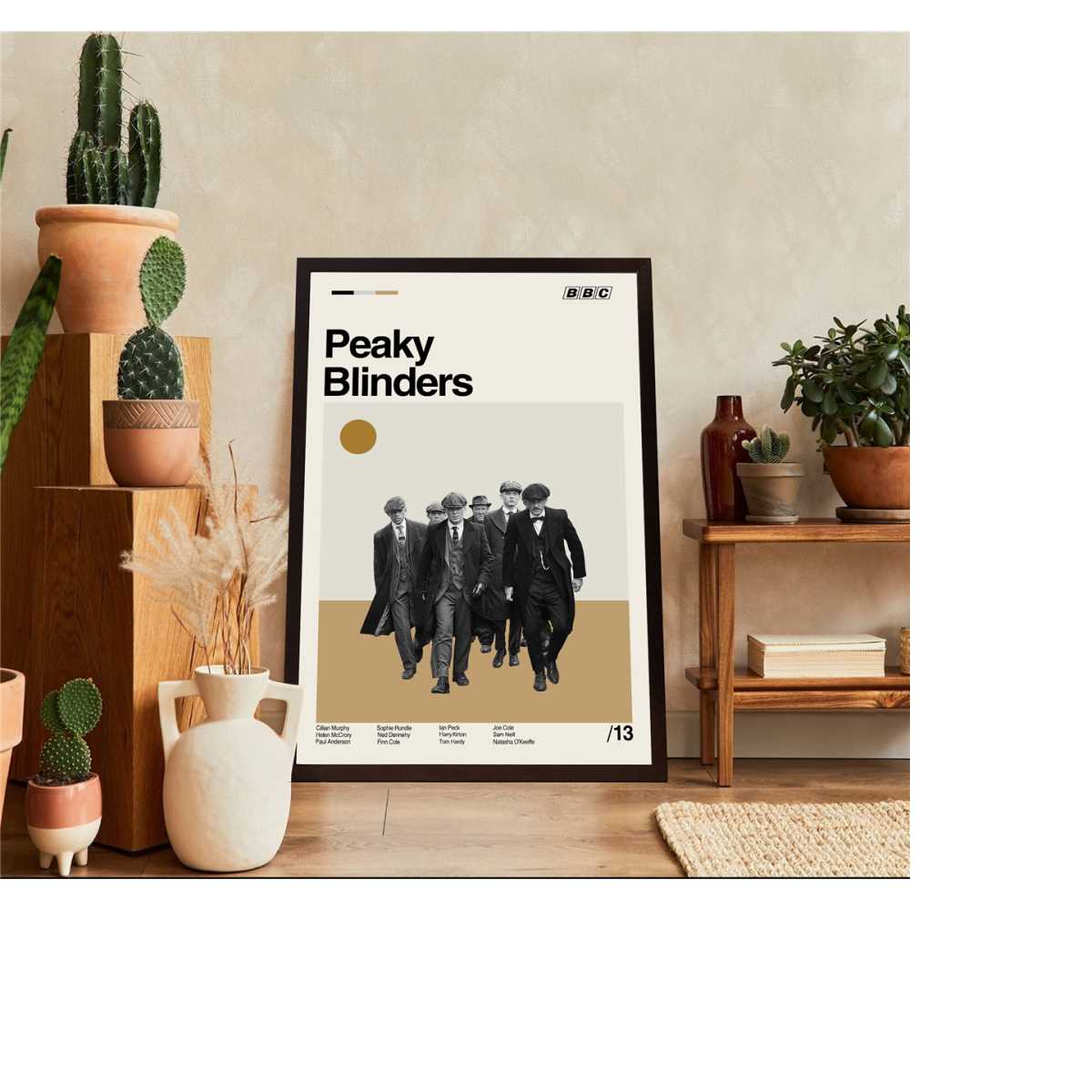 Peaky Blinders Poster, Peaky Blinder Movie, Retro Movie Post - Inspire ...