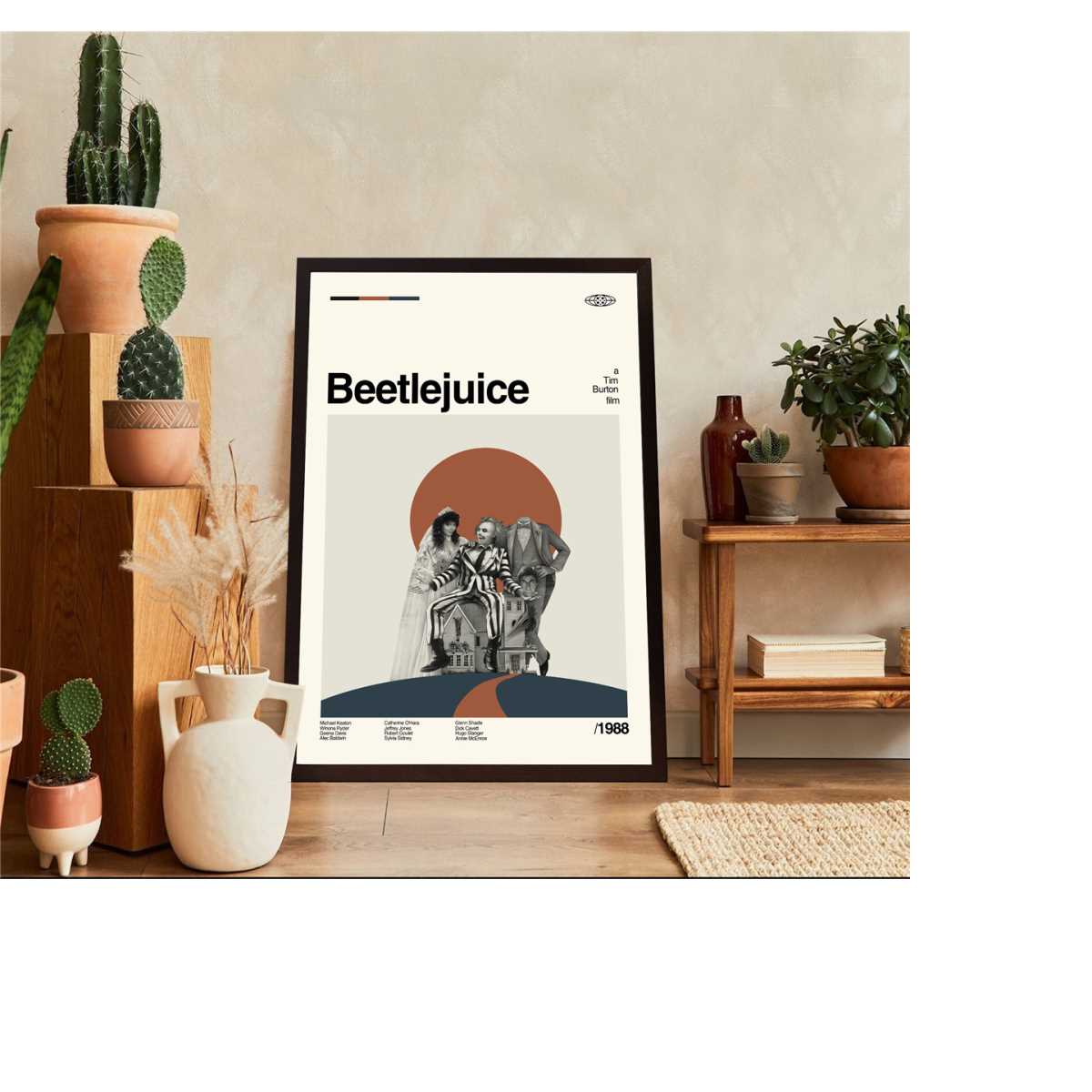 Beetlejuice Movie, Beetlejuice Poster, Tim Burton Film, Clas | Inspire ...