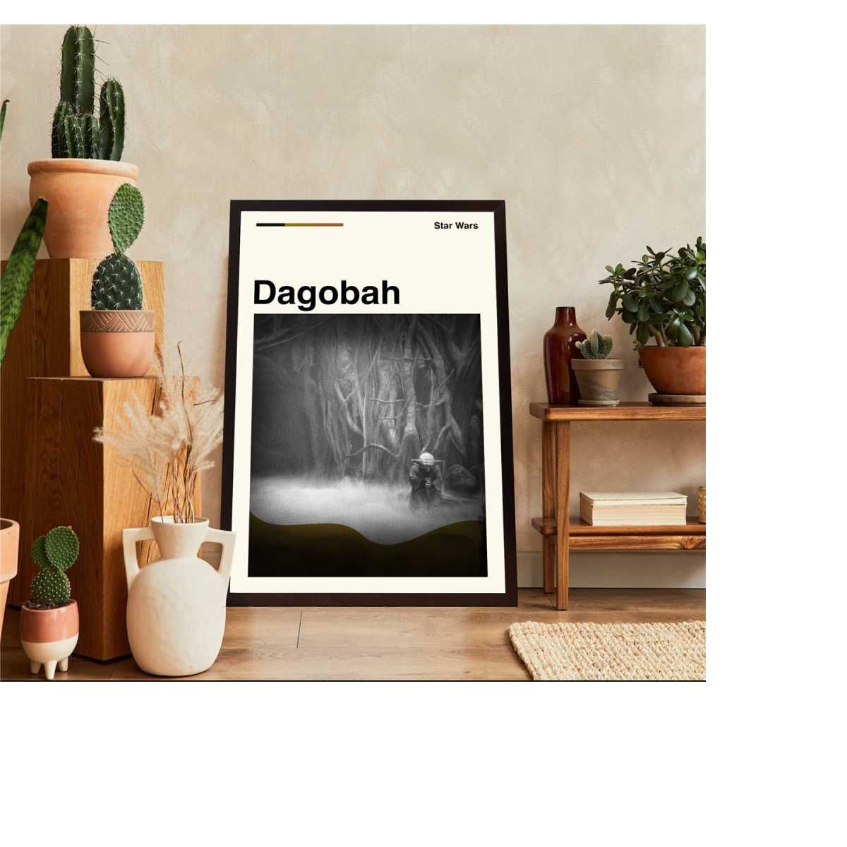 Dagobah Poster, Dagobah Movie, Star Wars Film, Vintage Poste | Inspire ...