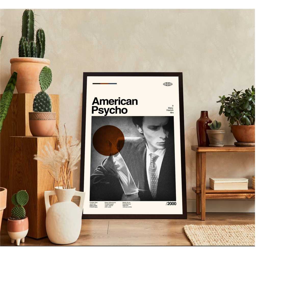 American Psycho Movie Poster, American Psycho Movie, America | Inspire ...