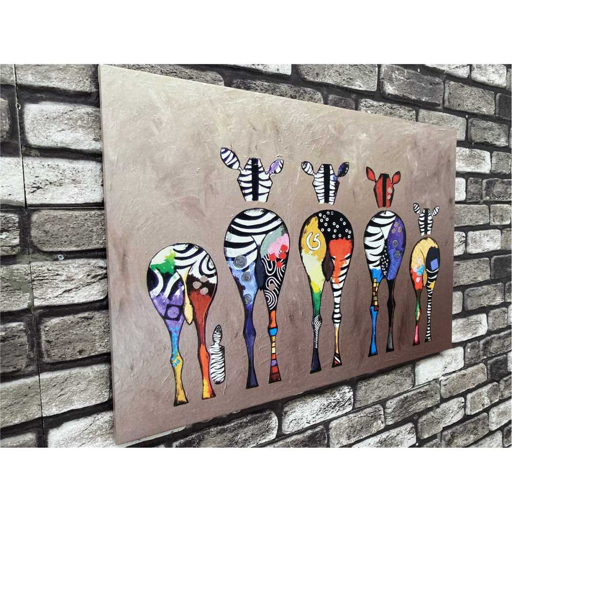 Banksy Zebra Print, Zebra Canvas, Banksy Zebra Art, Banksy W | Inspire ...