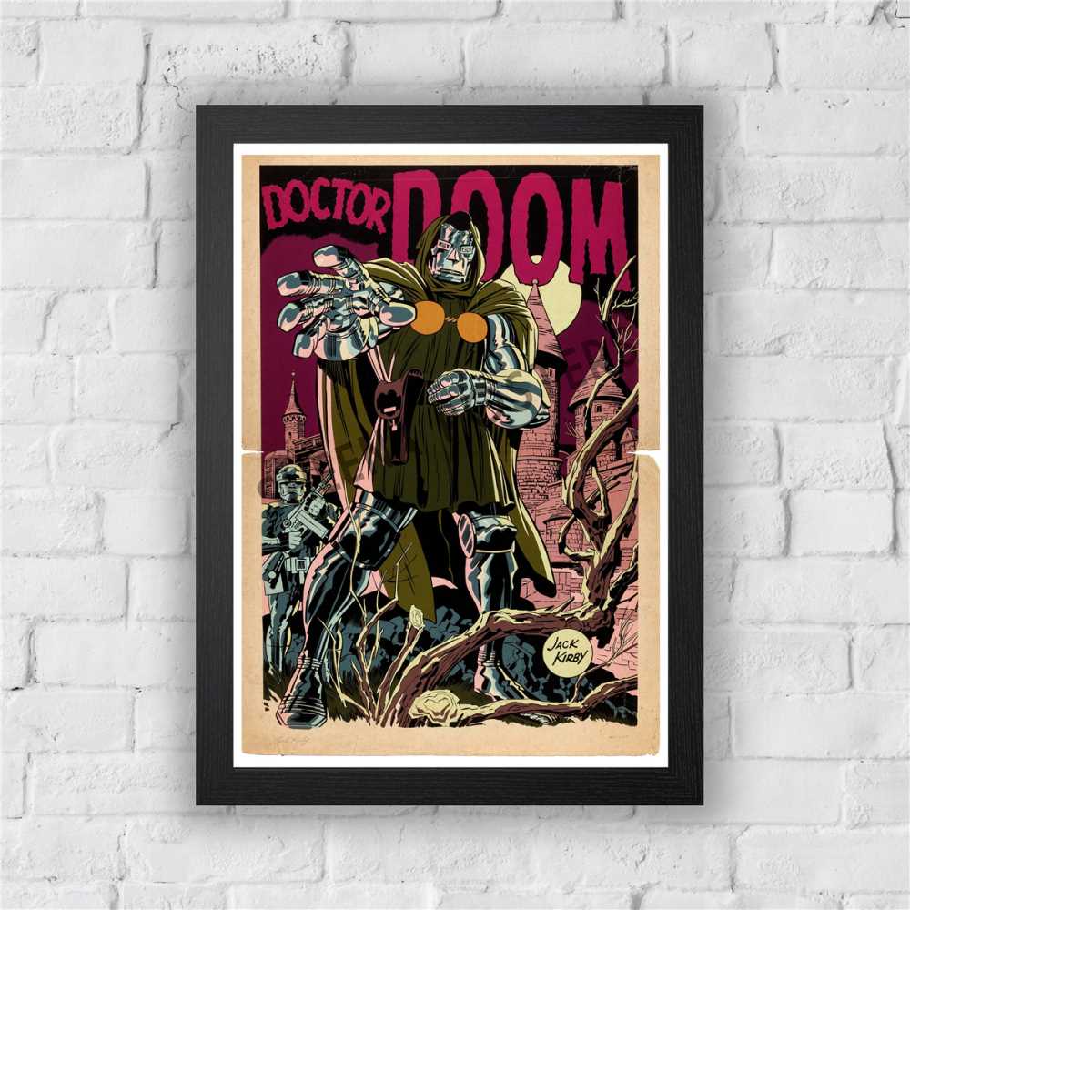 Doctor Doom Print Vintage Advert Vintage Style Magazine Retr | Inspire ...