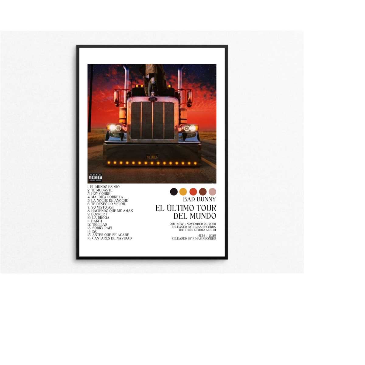 Bad Bunny poster | Bad Bunny | El Ultimo Tour Del Mundo Prin | Inspire ...