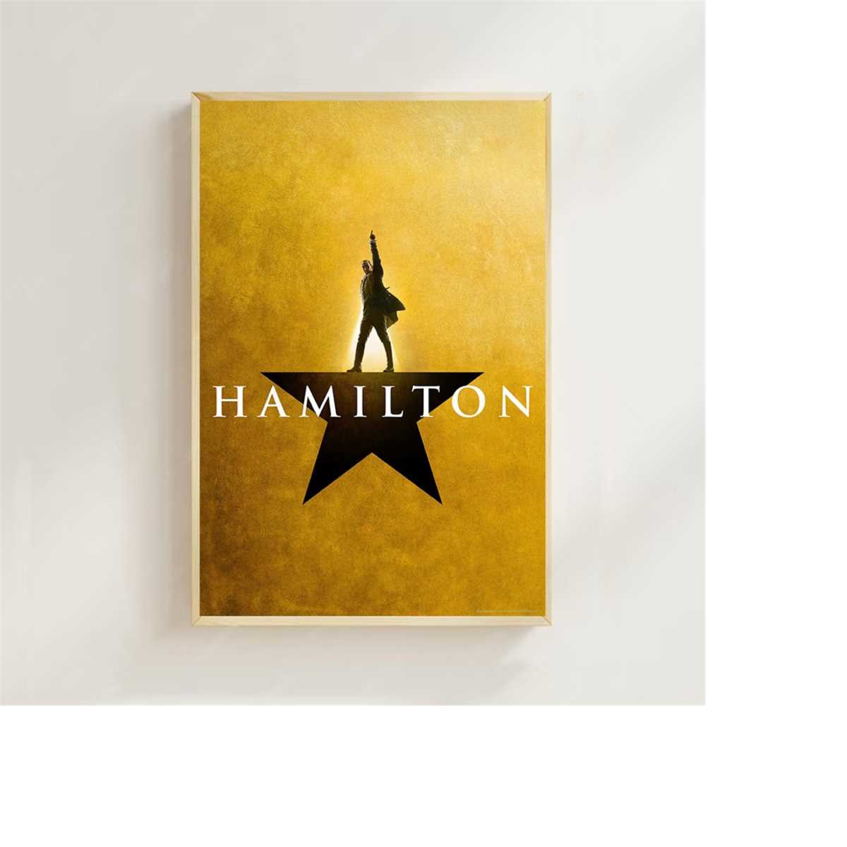 Hamilton (2020)--Movie Poster (Regular Style) Art Printing,H | Inspire ...