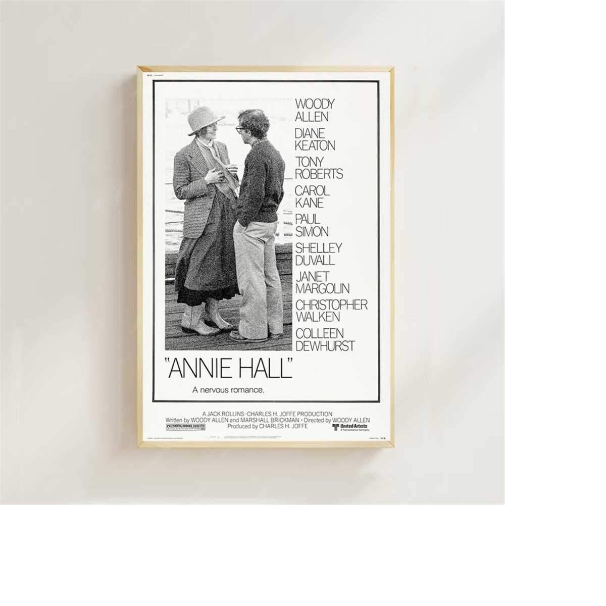 Annie Hall--Movie Poster (Regular Style) art printing, H | Inspire Uplift